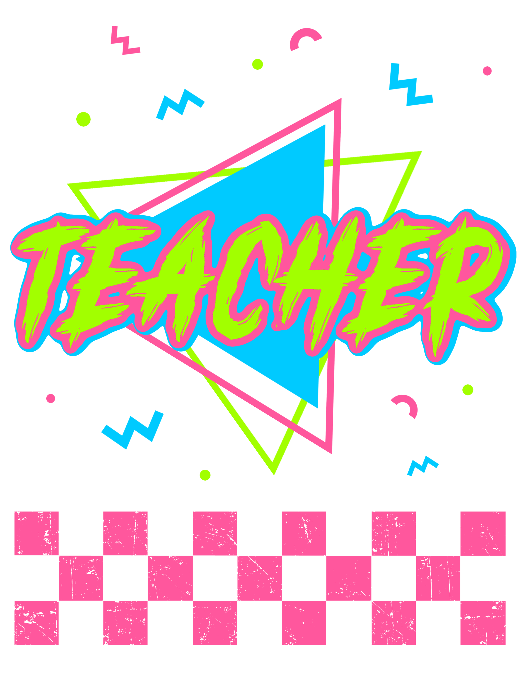 Neon Teacher – Crafty's Transfers